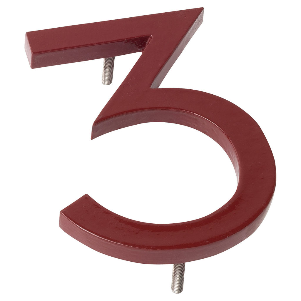 Raised Numbers – The Address Number Store